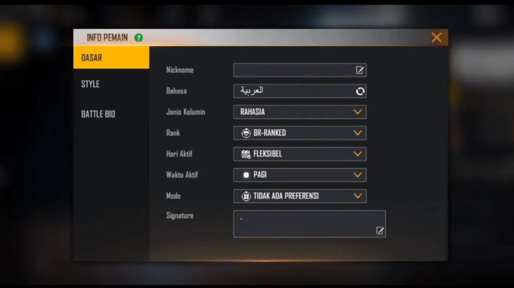 Blank Space FF Names: How to Create It - Lapakgaming Blog Malaysia