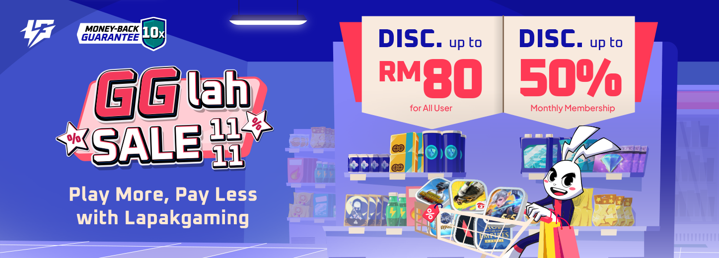 Cheapest Game Top Up and Easy Payment | Lapakgaming