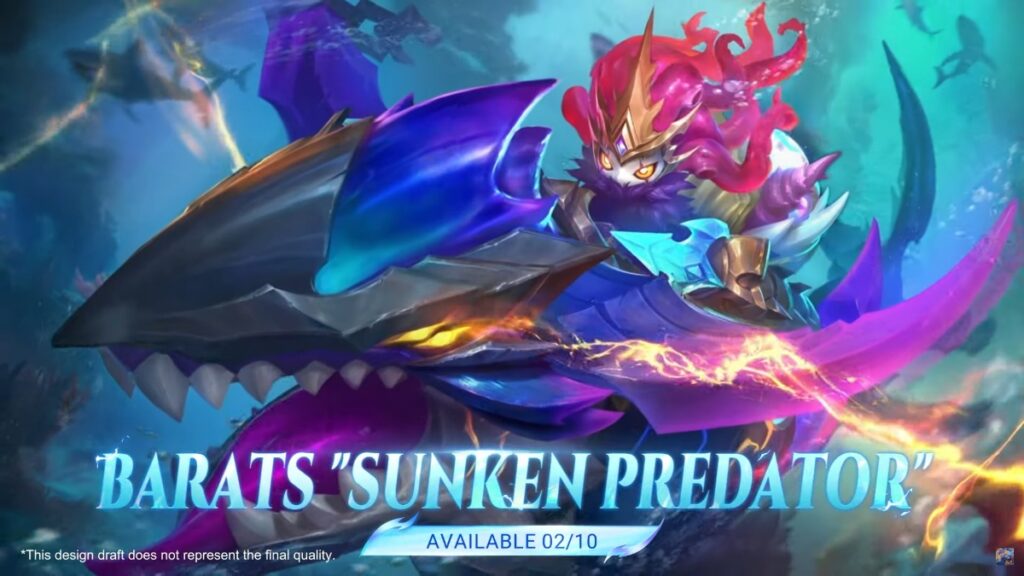 Barats Sunken Predator MLBB Skin: Release Date & Price