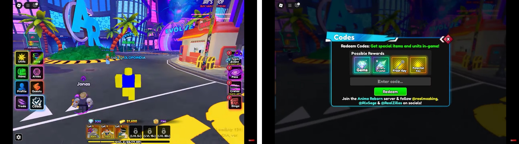 All Active Anime Reborn Codes & How to Redeem