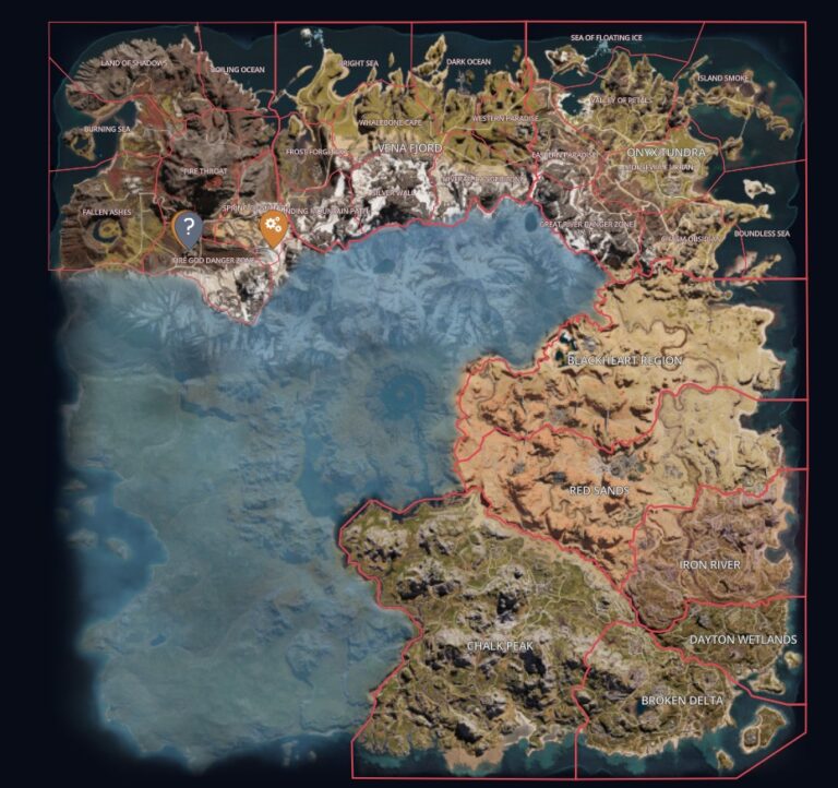 Once Human Interactive Map Guide