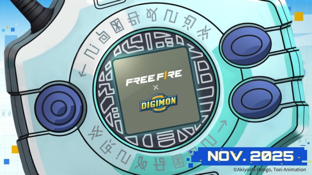 Free Fire x Digimon Adventure Collab 2025