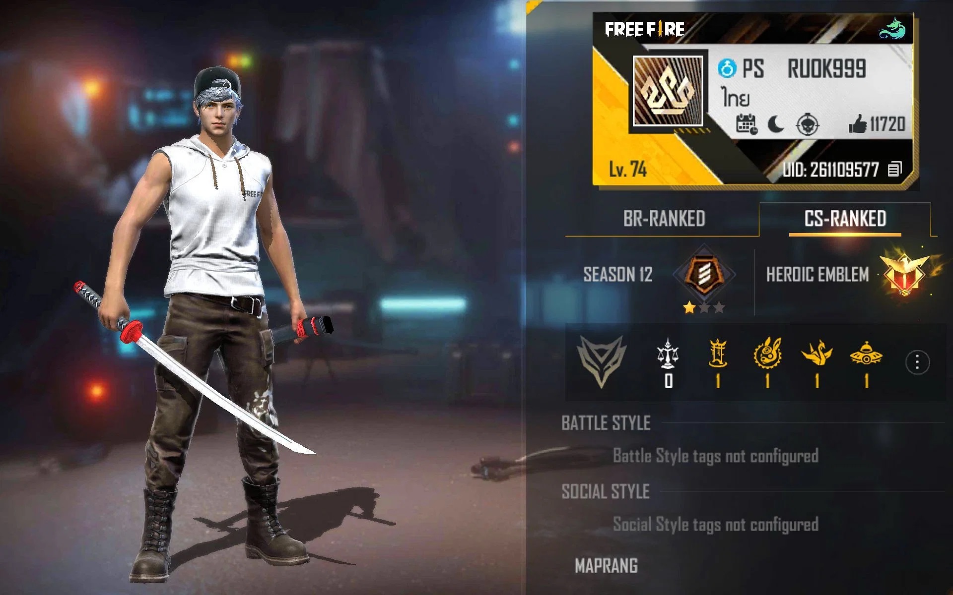 Setting Sensitivitas Ruok FF biar Auto Menang