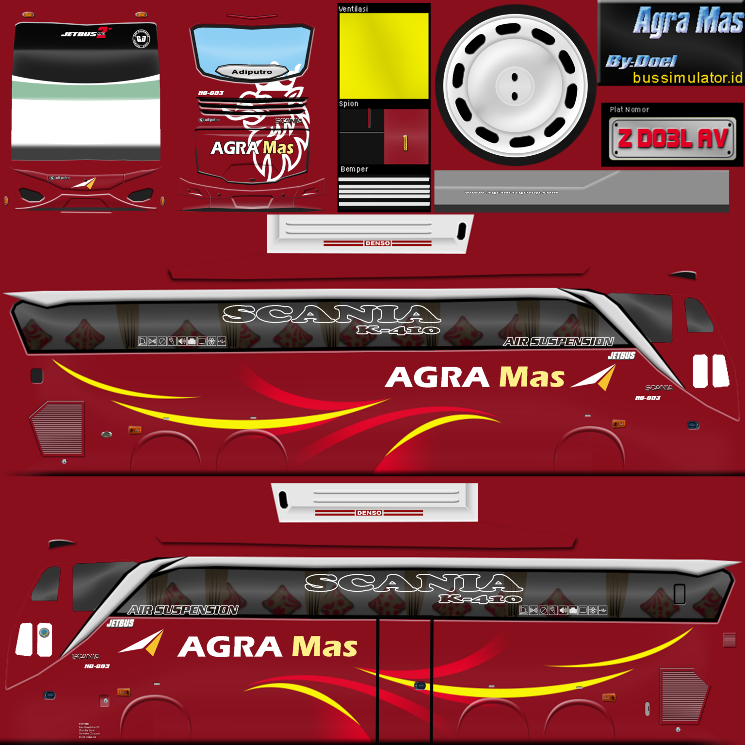 40+ Livery BUSSID Nakula SHD Terbaru 2025, Jernih dan Ori! - Blog ...