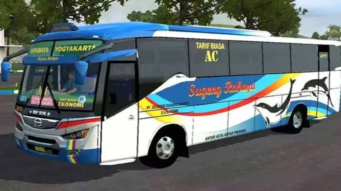 20+ Livery BUSSID Sugeng Rahayu Jernih, Ada Lumba-Lumba dan SHD! - Blog Lapakgaming