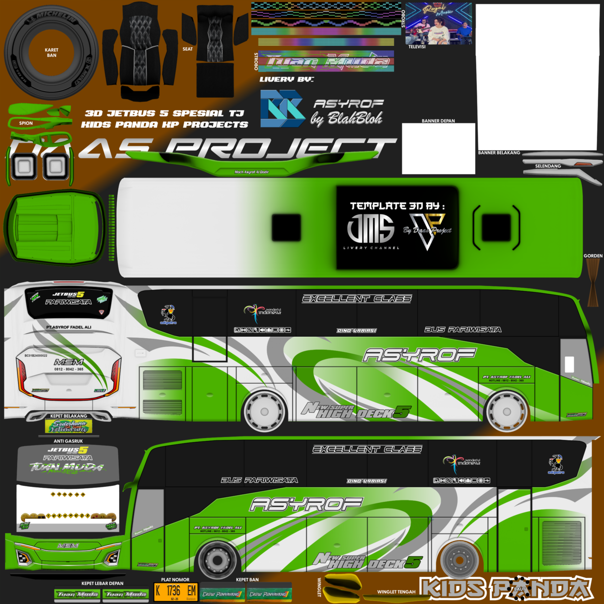 20+ Livery BUSSID Tuan Muda Terbaru JB5, JB3, dan Warna Hijau - Blog ...