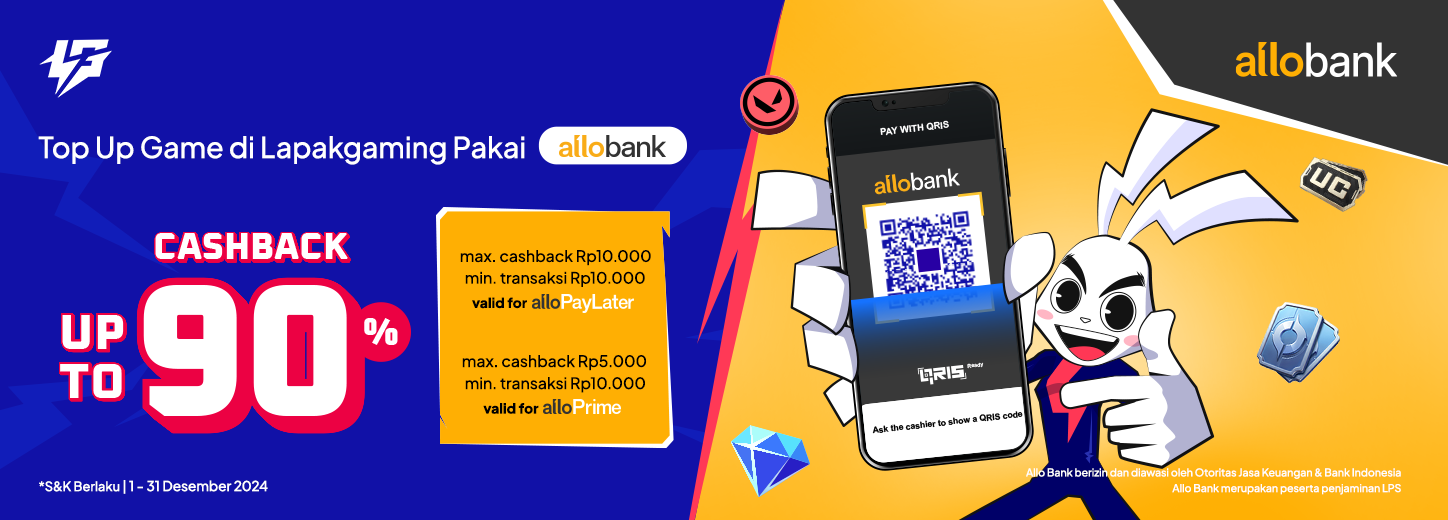 Promo Allo PayLater dan Allo Prime: Cashback Hingga 90% untuk Top Up di ...
