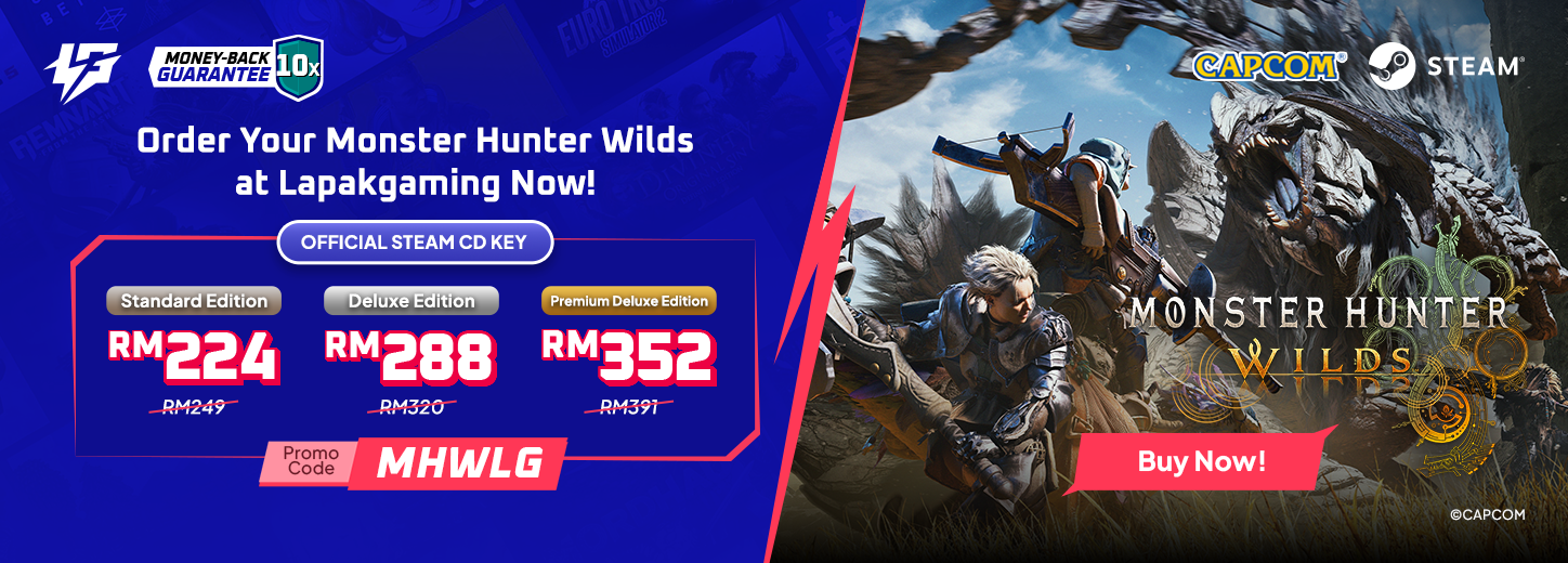 Buy Monster Hunter Wilds Steam | CD Key | Lapakgaming Malaysia