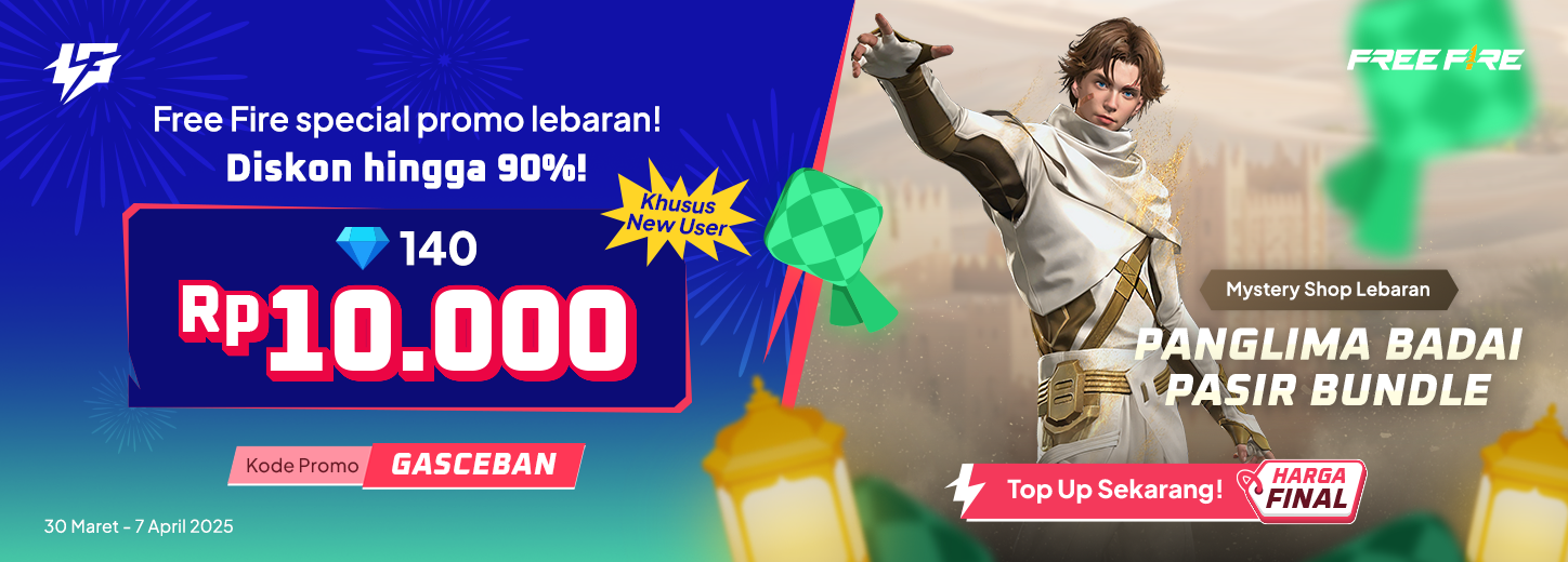 Top Up Free Fire (FF) Termurah