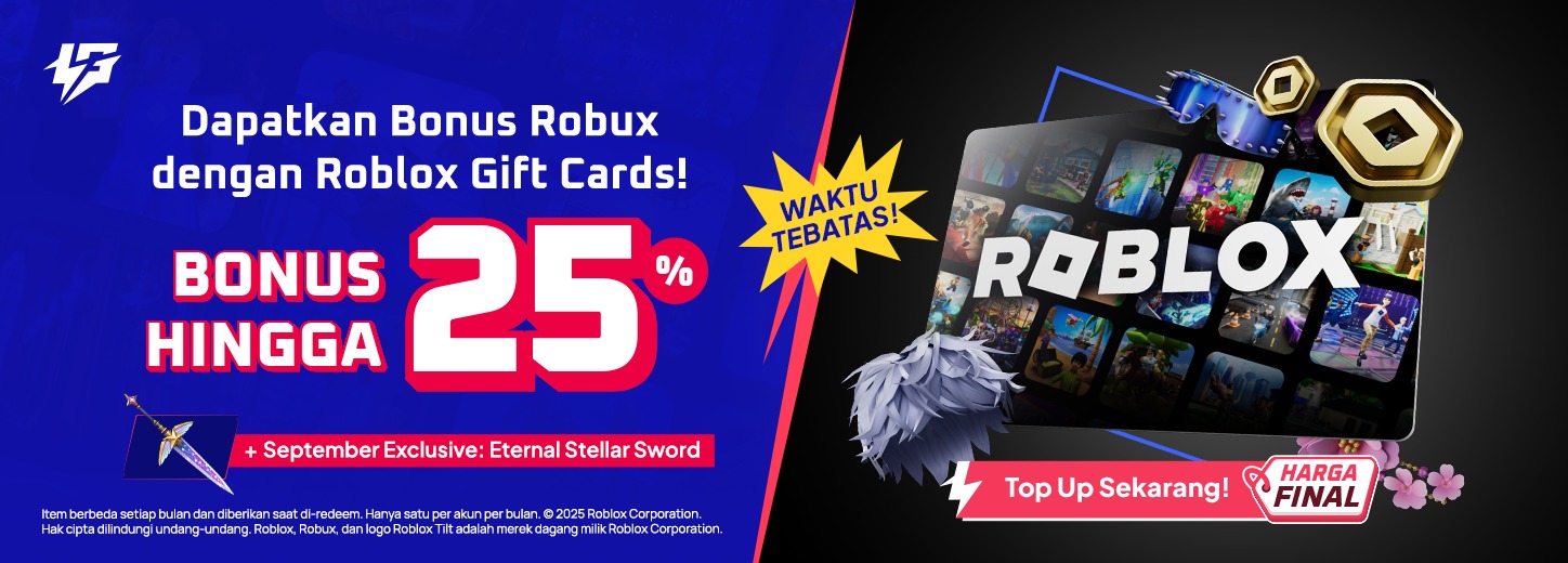 Top Up Roblox Termurah - Beli Robux Harga Paling Murah